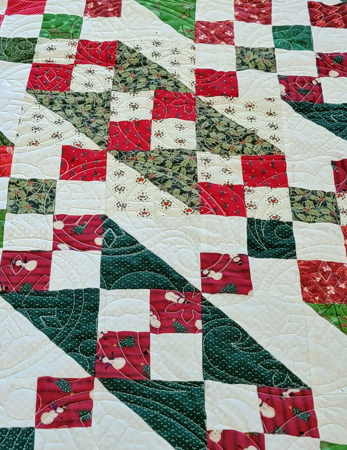 Paisley Snowflake Edge-to-Edge