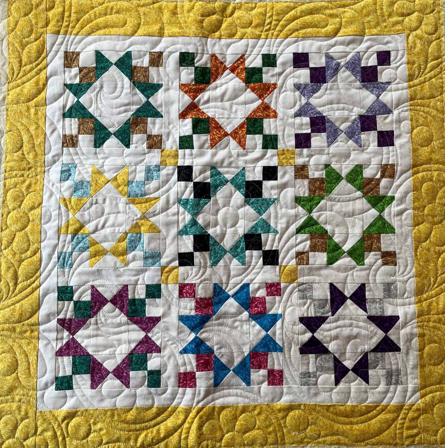 Paisley Daisy Edge-to-Edge
