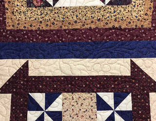 Computerized Quilting Pattern Forget Me Not Edge-to-Edge