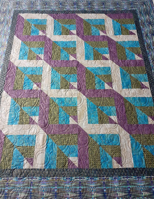 Carmel By the Sea | Longarm Pantograph Patterns