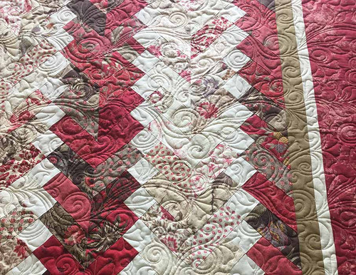 Computerized Quilting Pattern Cherokee Rose Edge-to-Edge