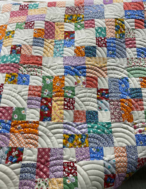 Baptist Fan Simple Edge-to-Edge Digital Quilting Patterns