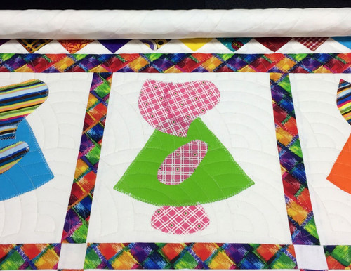 Baptist Fan Simple Edge-to-Edge Digital Quilting Patterns