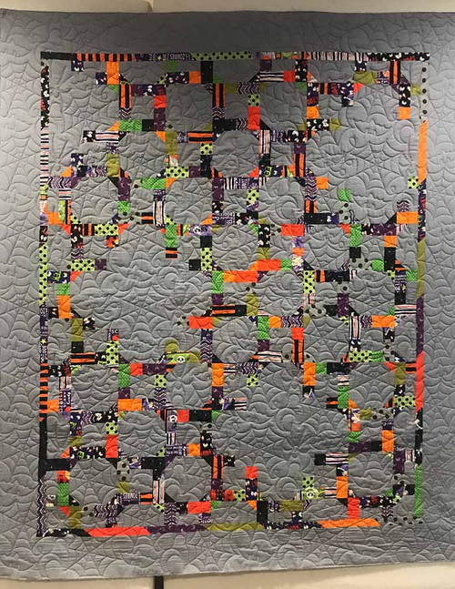 Computerized Quilting Pattern All Hallows' Eve Edge-to-Edge