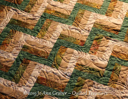 Computerized Quilting Pattern Joyful Edge-to-Edge