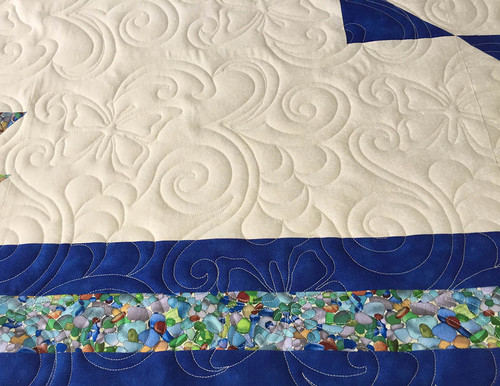 Computerized Quilting Pattern Snapdragon Edge-to-Edge