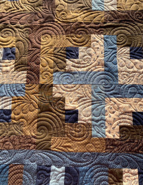 Computerized Quilting Pattern Edgewood Edge-to-Edge 3