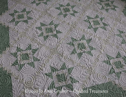 Computerized Quilting Pattern Edgewood Edge-to-Edge 3