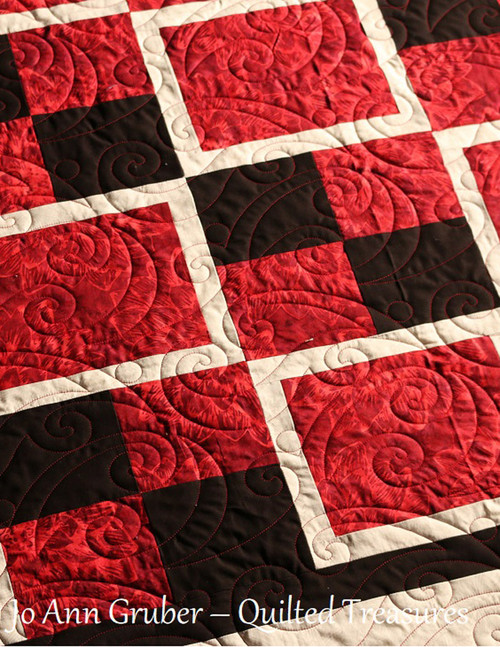 Computerized Quilting Pattern Persephone Edge-to-Edge 3