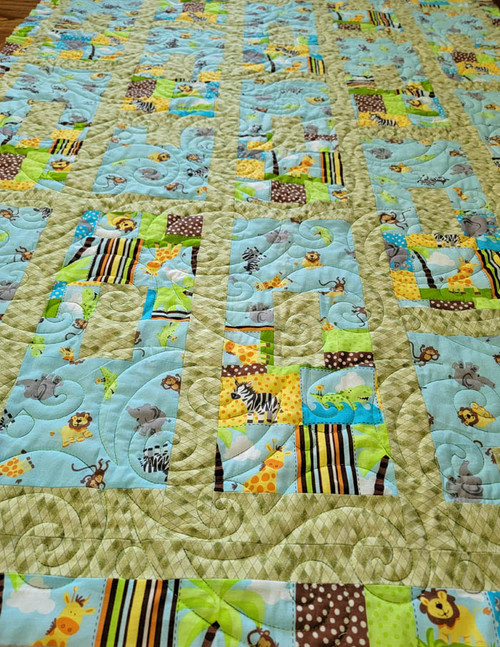 Computerized Quilting Pattern Persephone Edge-to-Edge 3