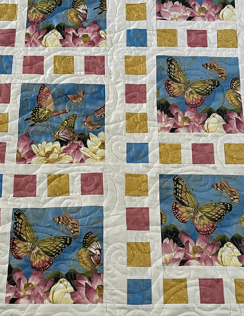 Computerized Quilting Pattern Persephone Edge-to-Edge 3