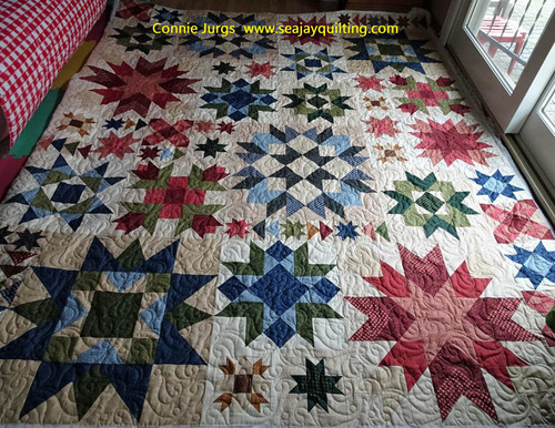 Computerized Quilting Question Mark Edge-to-Edge