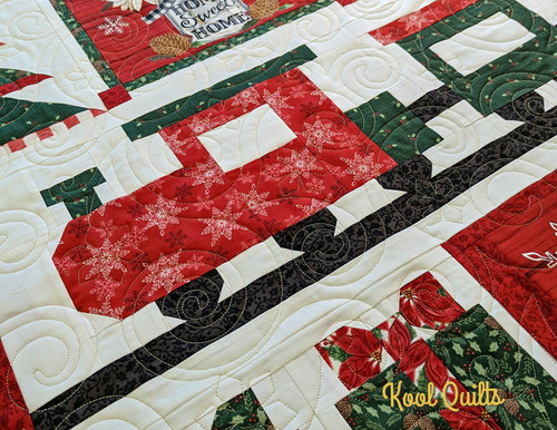Computerized Quilting First Snowfall Edge-to-Edge