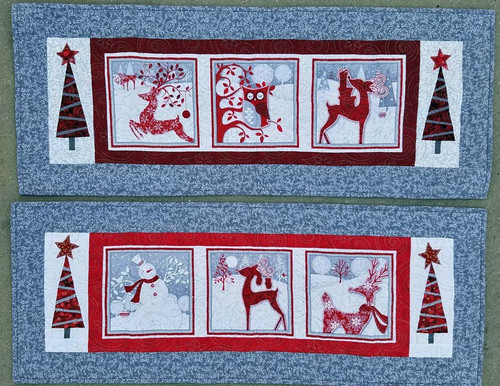 Computerized Quilting First Snowfall Edge-to-Edge