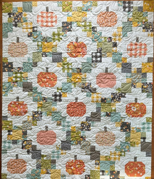 Loops and Pumpkins Edge-to-Edge