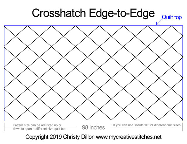 Square Feather Edge-to-Edge - My Creative Stitches