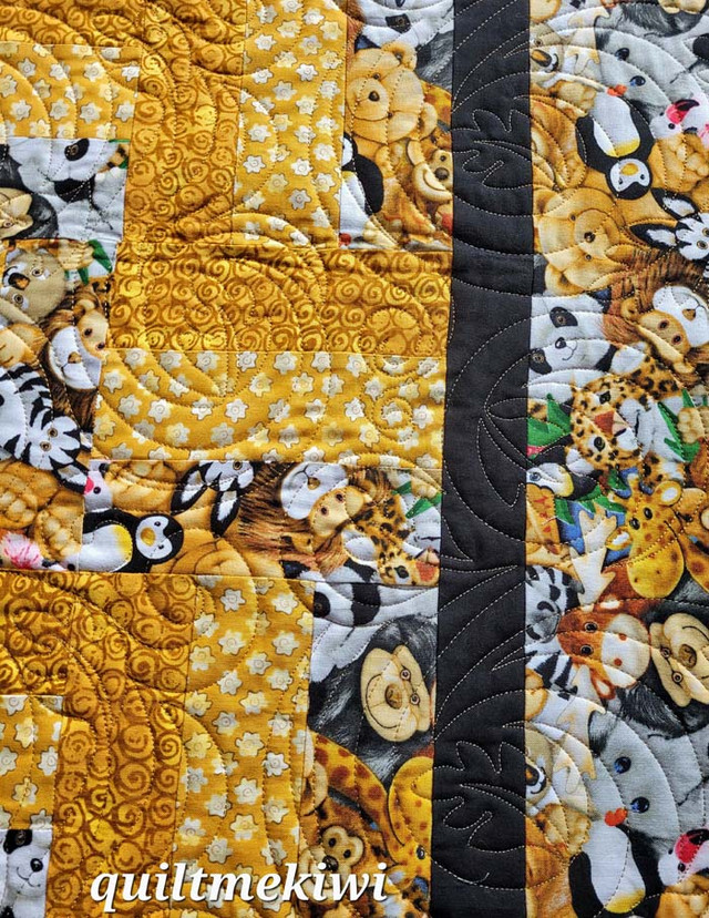 Computerized Quilting West Wind in Autumn Edge-to-Edge
