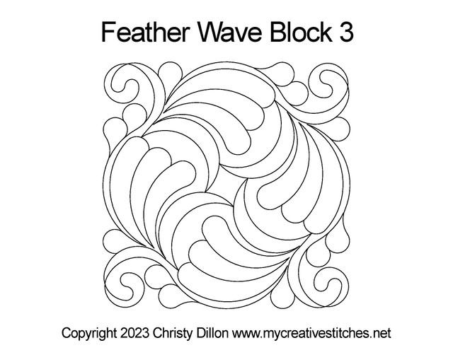 All Blocks - Feathers - Page 1 - My Creative Stitches