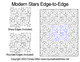 Modern Stars Edge-to-Edge