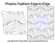 Square Feather Edge-to-Edge - My Creative Stitches