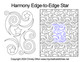 Harmony, Edge-to-Edge Star