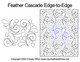Square Feather Edge-to-Edge - My Creative Stitches