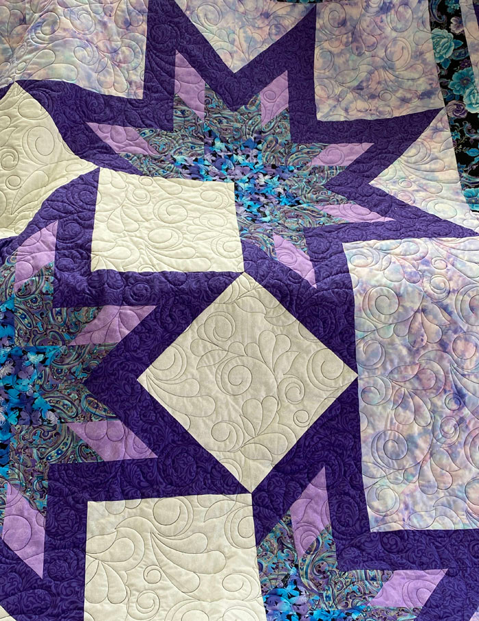 Computerized Quilting Patterns Abbie Edge-to-Edge 3
