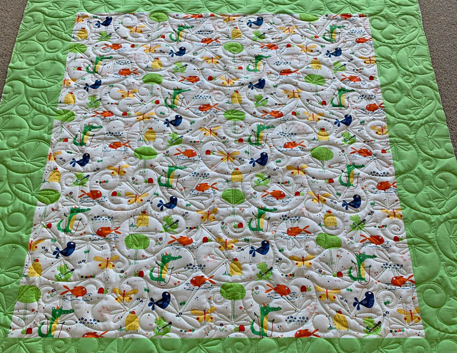 Computerized Quilting Patterns Dragonfly Dance Edge-to-Edge