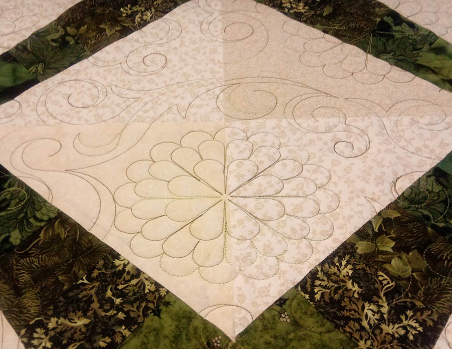 Meandering Marigolds Edge-to-Edge Digital Quilting Patterns