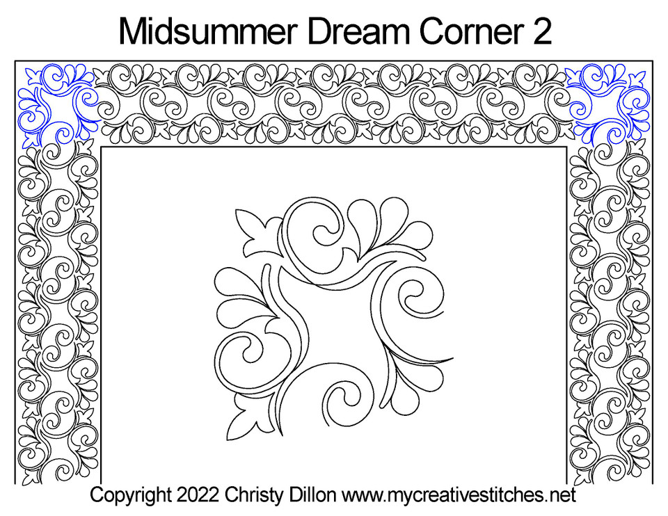 All Borders & Corners - Feathers - Page 1 - My Creative Stitches