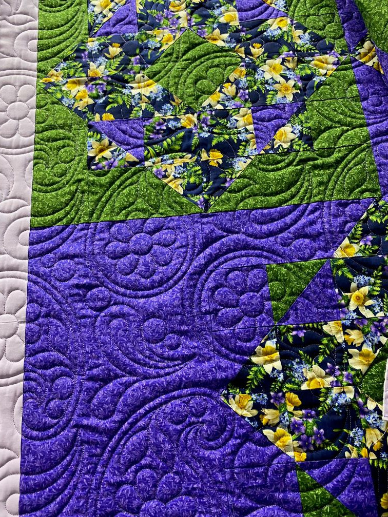 Paisley Daisy Edge-to-Edge