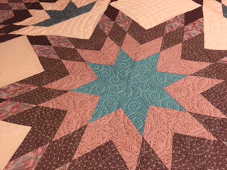 A Quilt From Our Studio - Broken Lone Star - My Creative Stitches