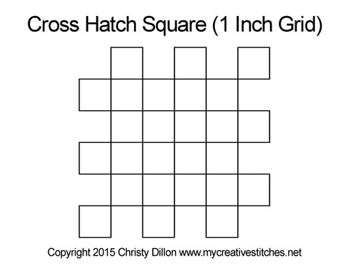 Cross Hatch Square - My Creative Stitches