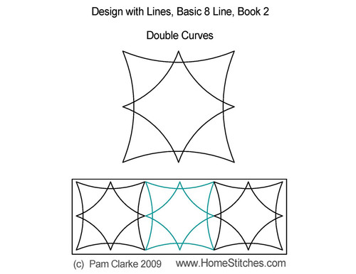 Pam Clarke Double Curves - My Creative Stitches