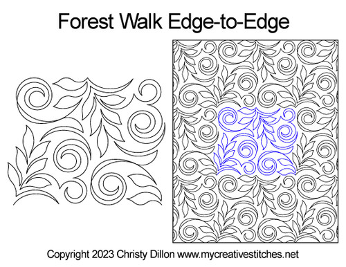 Forest Walk Edge-to-Edge
