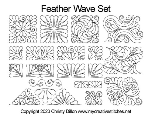 Feather Wave Full Set (Nov 2023 Mystery Set)
