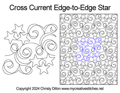 Cross Current, Edge-to-Edge Star