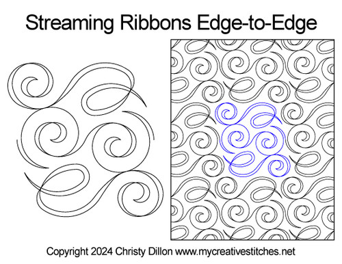 Streaming Ribbons, Edge-to-Edge