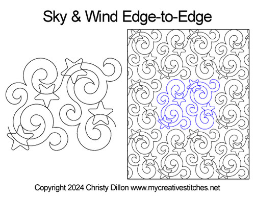 Sky & Wind Edge-to-Edge