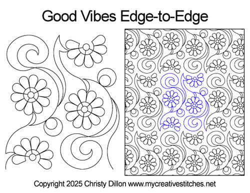 Good Vibes Edge-to-Edge