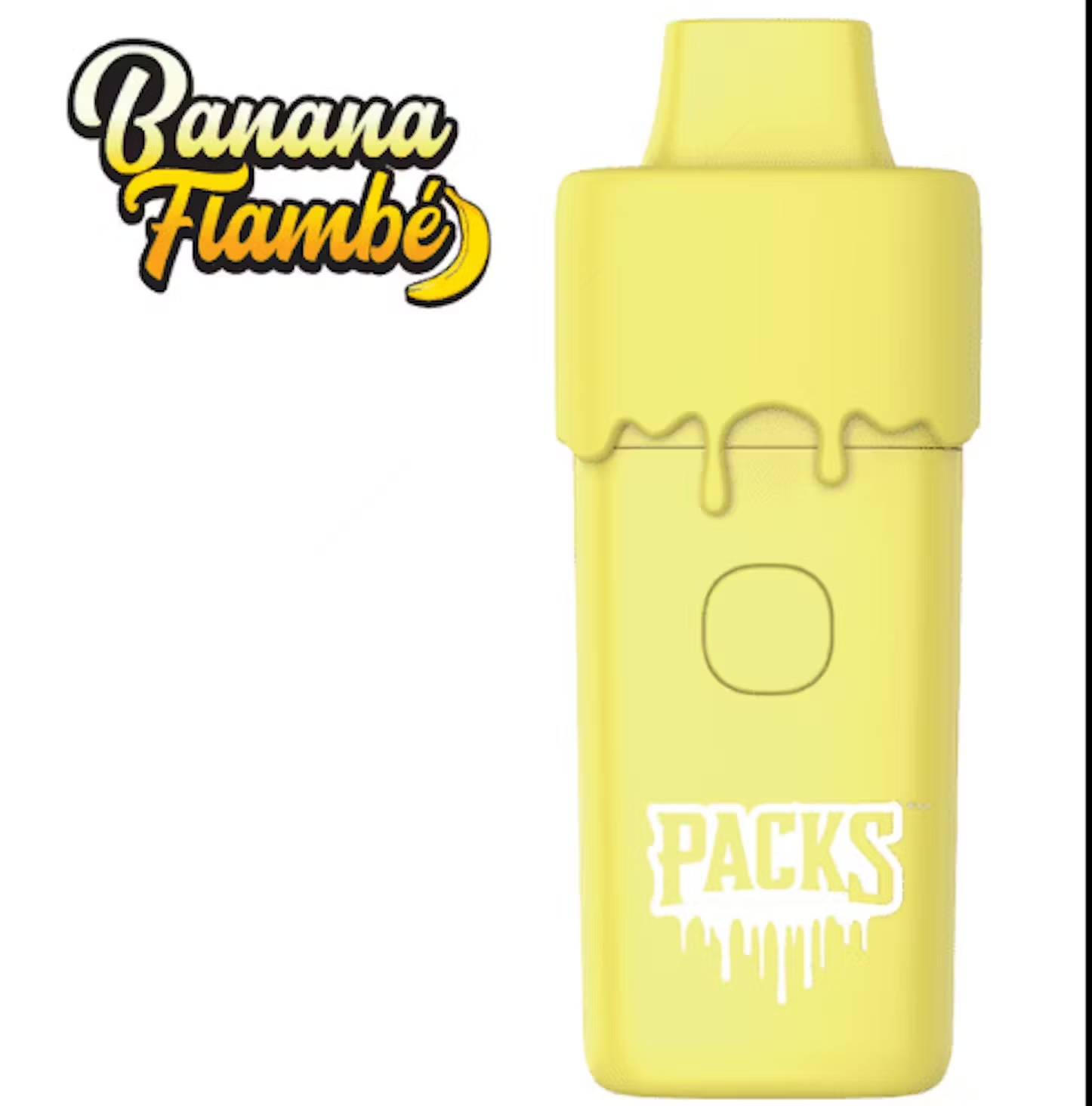 Packspod Live Resin Vapes - Banana Flambe