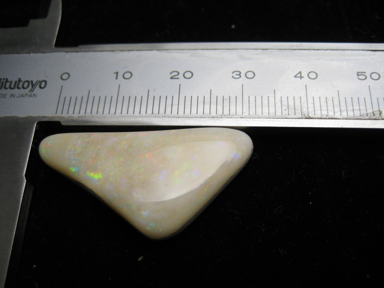 White Knight - Solid White Opal