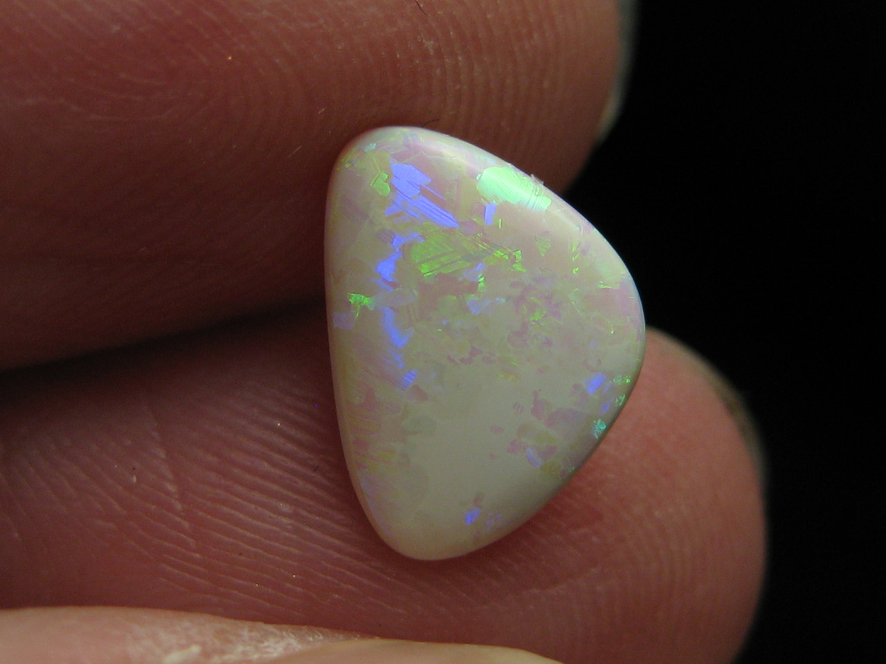 Bronte - Solid White Opal