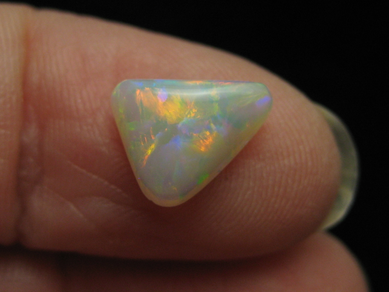 Romy - Solid White Opal