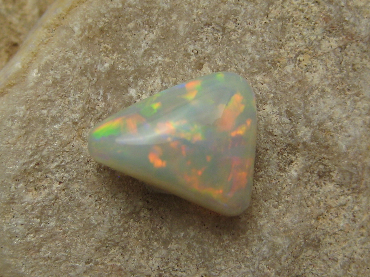 Romy - Solid White Opal