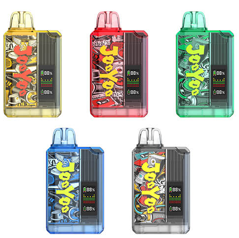JooYoo Colorful E-Liquid & Power Screen Display Disposable Vape Box A ...
