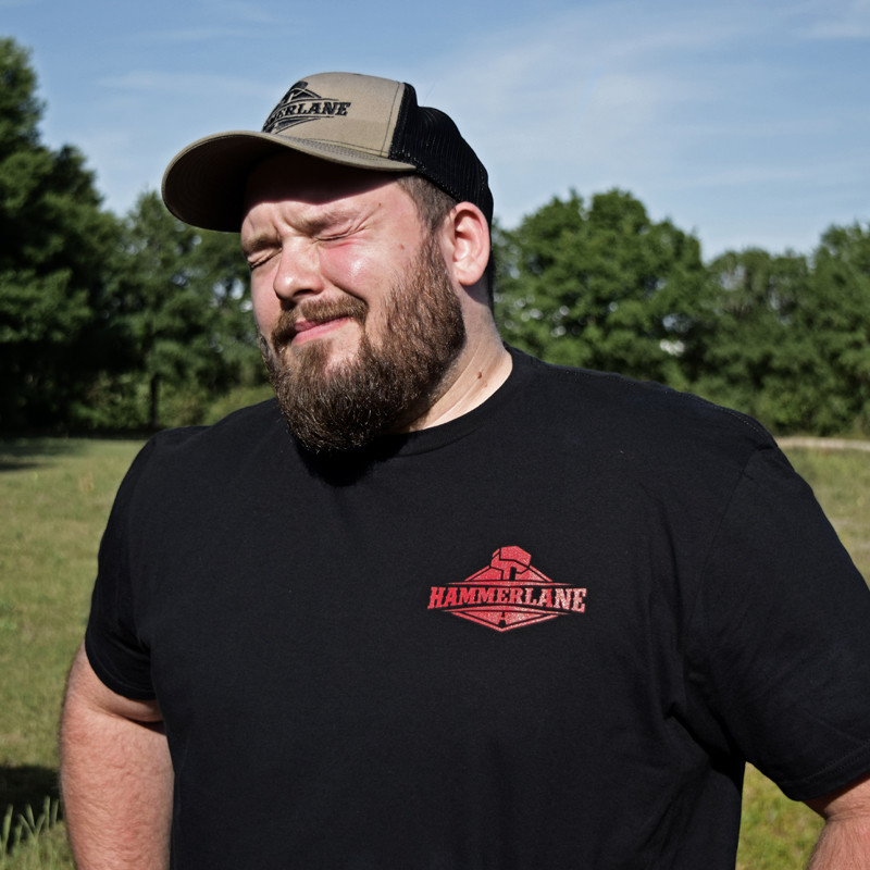 Black Get Lifted Hammer Lane T-Shirt - Hammer Lane