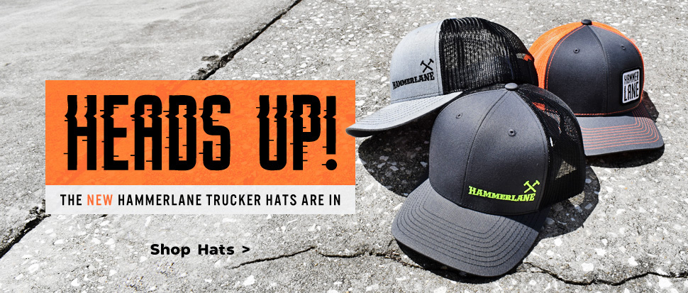 Hammer Lane Apparel | Trucker T Shirts, Hats, Hoodies & More