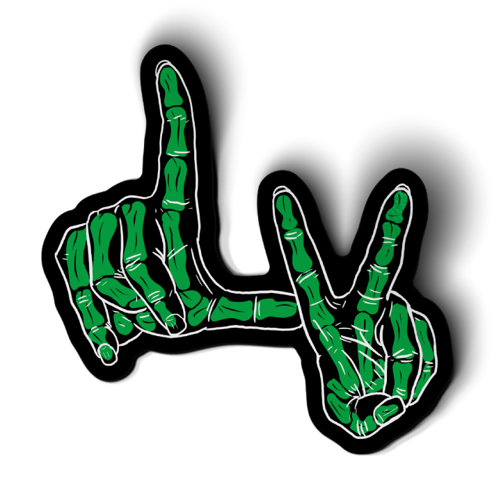 Los Verdes Sticker Pack (Vinyl Sticker -- Pack of Six!) - Los Verdes ...