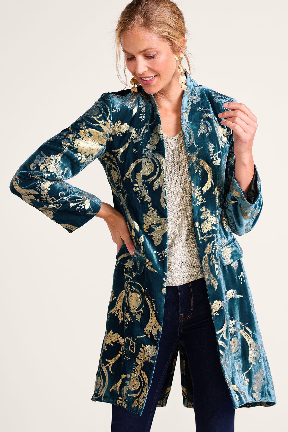 Marquee Velvet Duster